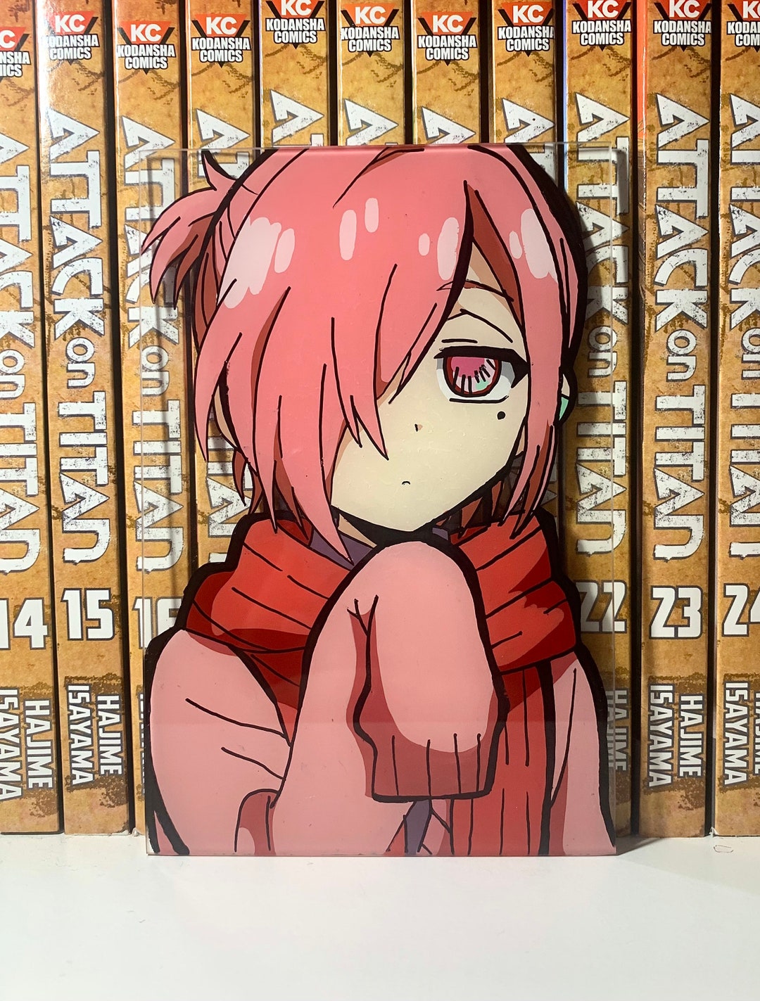 Mitsuba 4x6 Inch Anime Glass Painting - Etsy