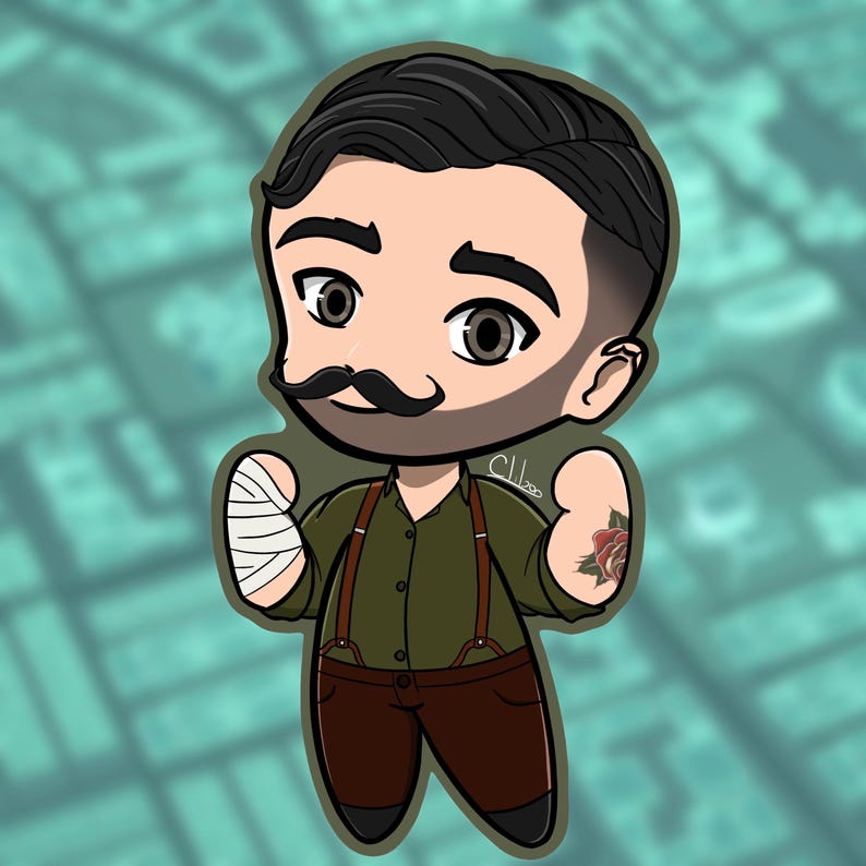 DISPATCH | Dispatch Game Chibi Stickers IN STOCK - Etsy