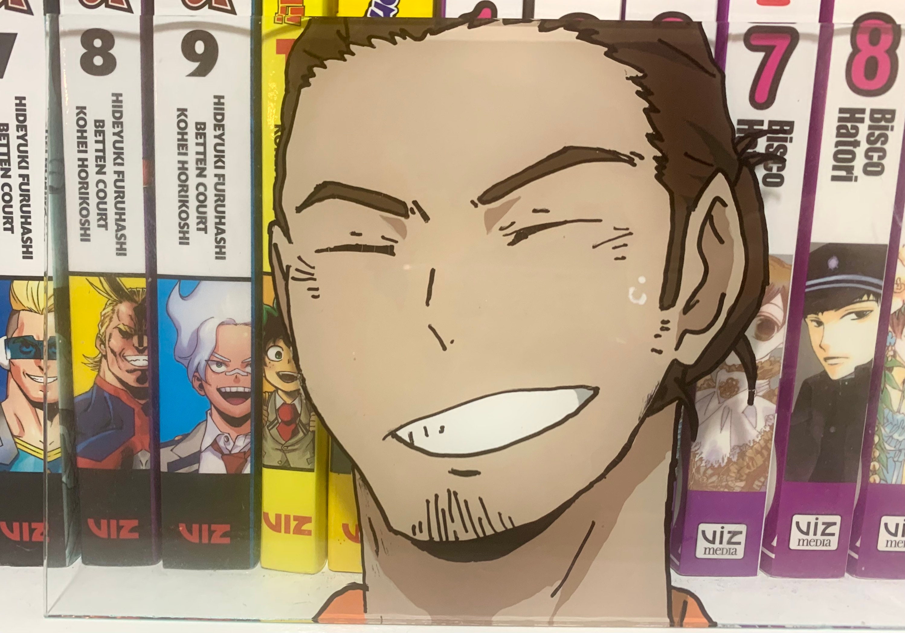 Ace Spiker 4x6 pulgadas anime pintura de vidrio | Etsy