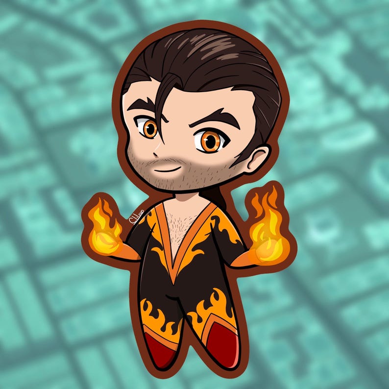 DISPATCH | Dispatch Game Chibi Stickers IN STOCK - Etsy