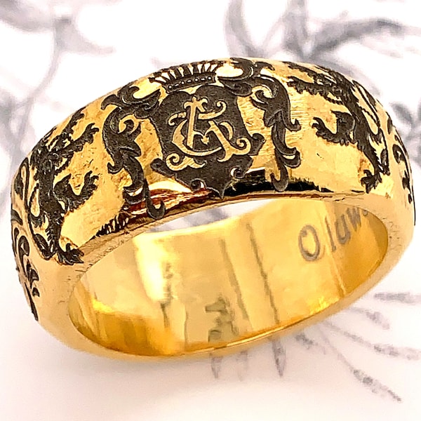 Victorian Style Ring - Etsy