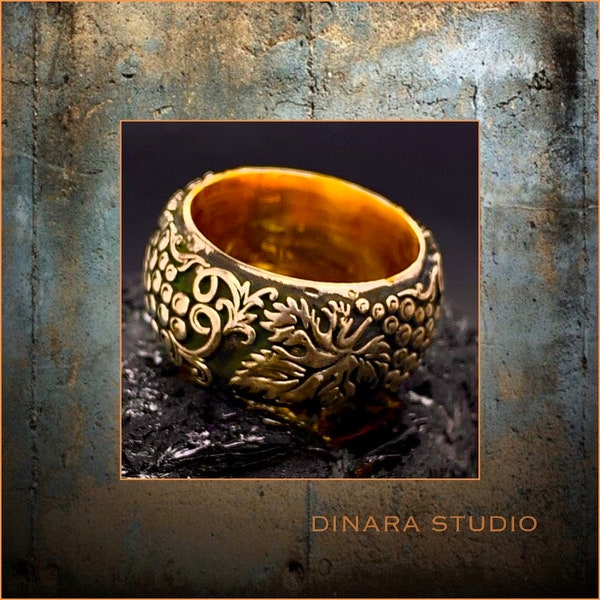 Gold Grapevine - Etsy