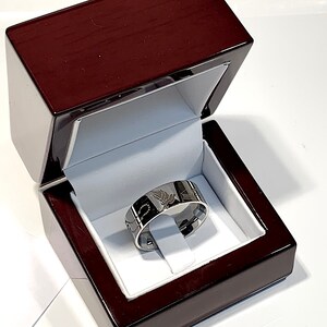 Rosary Ring - Mens Tungsten Looks - Etsy