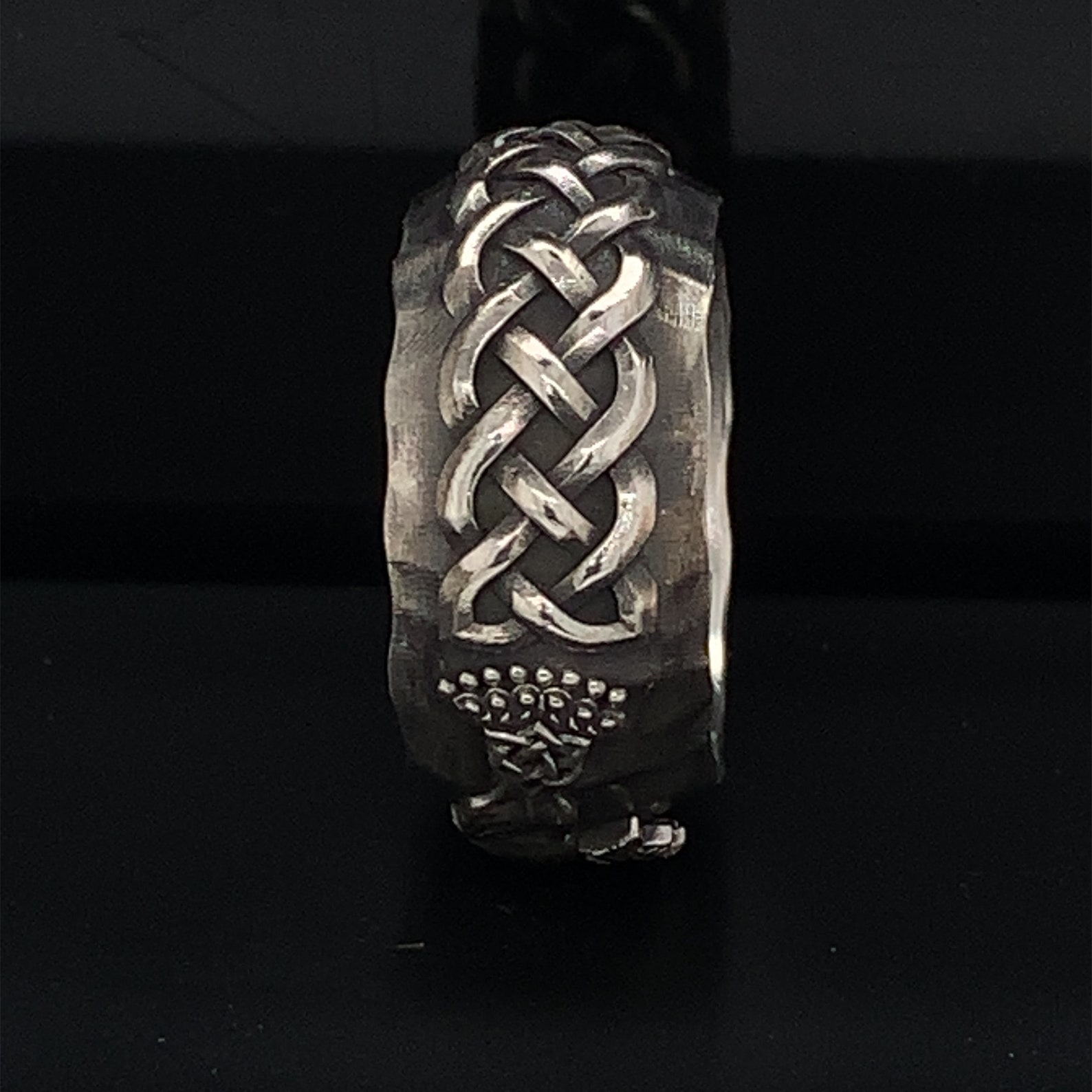 Mens Diamond Ring, Diamond Irish Ring, Claddagh Ring, Mens Claddagh ...