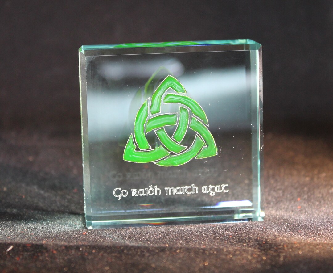 Go Maith Agat - Irish "thank You" in Irish - Token Glass Keepsake ...