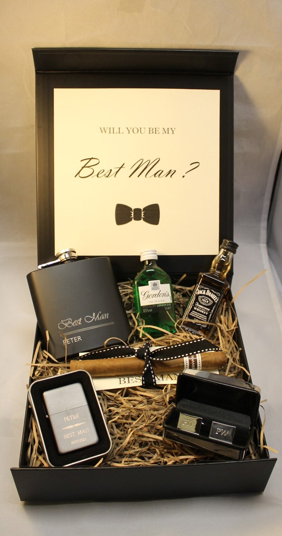 Personalised Wedding Best Man Groomsman Gift Keepsake Box 6 Etsy
