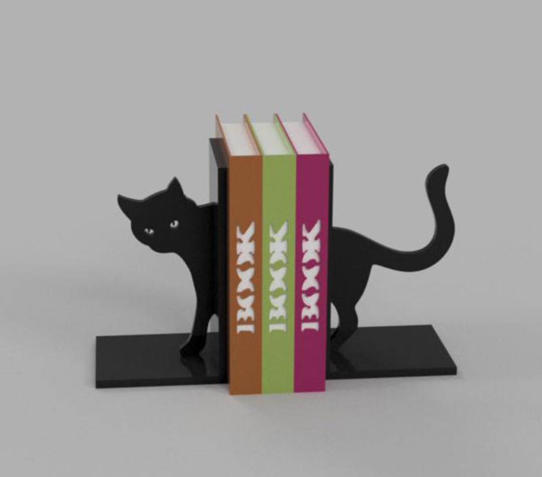 Wooden Book Stand Svg Wood Bookshelf Template, Bookcase Cut Files ...