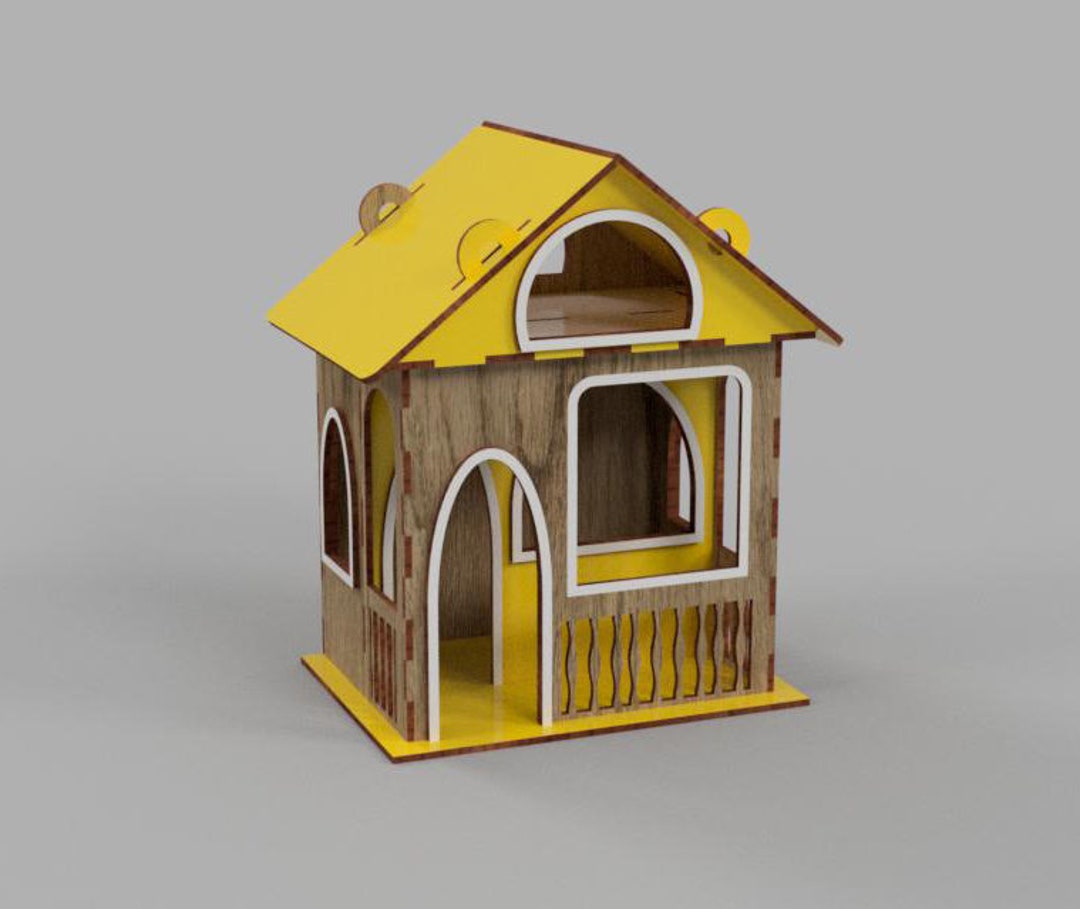 Birdhouse Svg Bird Feeder Cnc Router Files Bird House Cnc Plans 3,4,6 ...