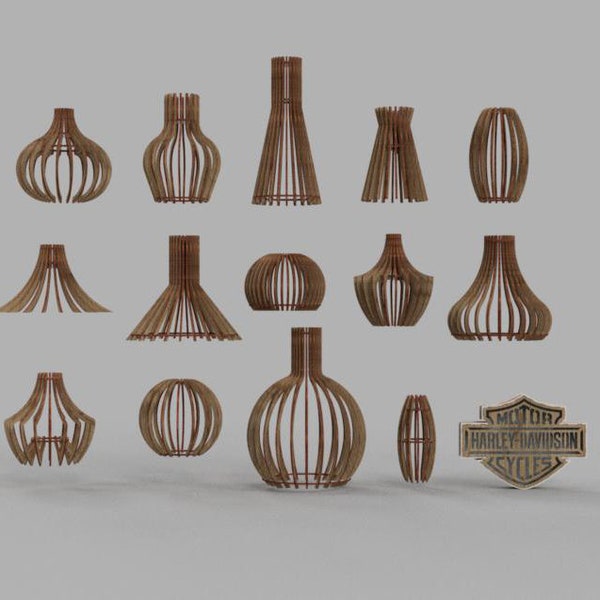 Laser Cut Lamp Shade - Etsy UK