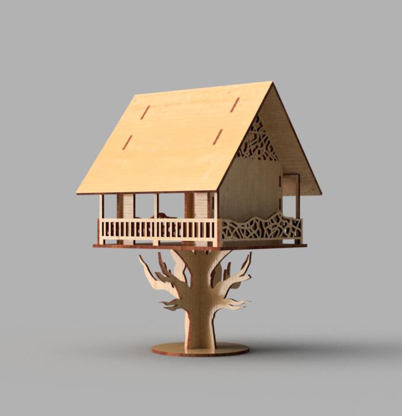 Bird Feeder SVG Laser Cut Files, Garden Decor (digital Download) - Etsy ...