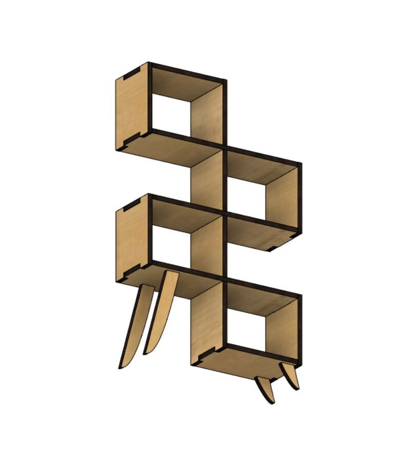 Wooden Shelves for Dolls Vector Svg File Dollhouse Furniture - Etsy