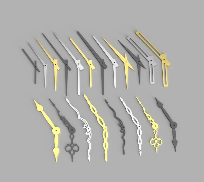 20 Clock Hands SVG Bundle, Laser Cut Files (digital Download) - Etsy