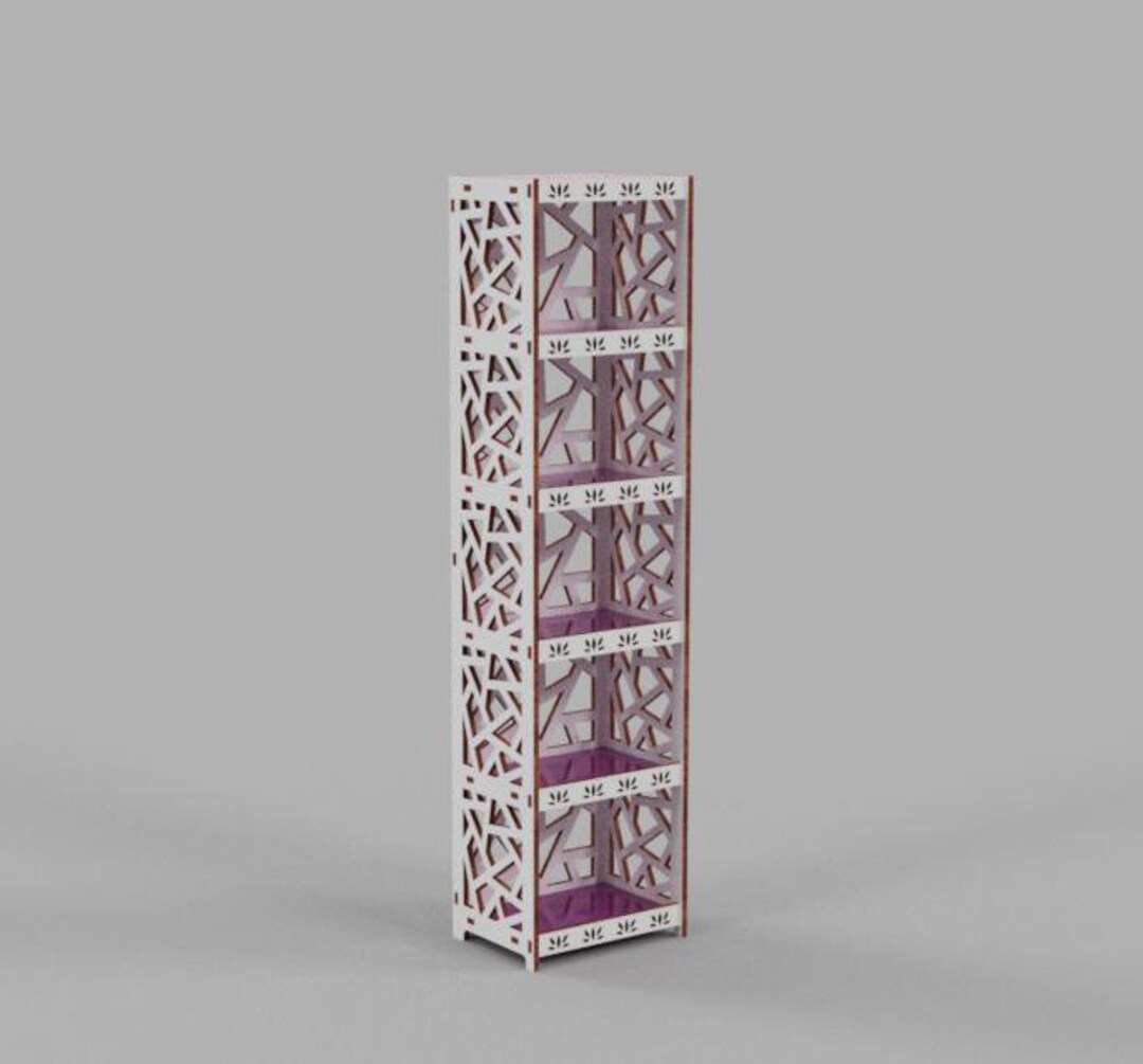 Wooden Shelf Rack Storage Svg 10 Mm Wall Shelf Template Wooden Rack Cut ...