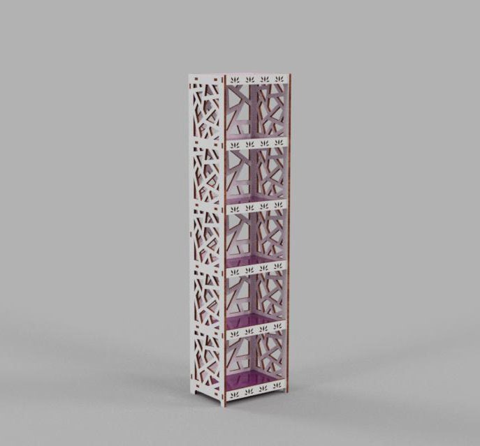 Wooden Shelf Rack Storage Svg 10 Mm Wall Shelf Template Wooden Rack Cut ...