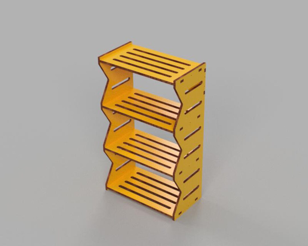 Wooden Storage Rack Template Wooden Wall Shelf Laser Cut Files Wall ...