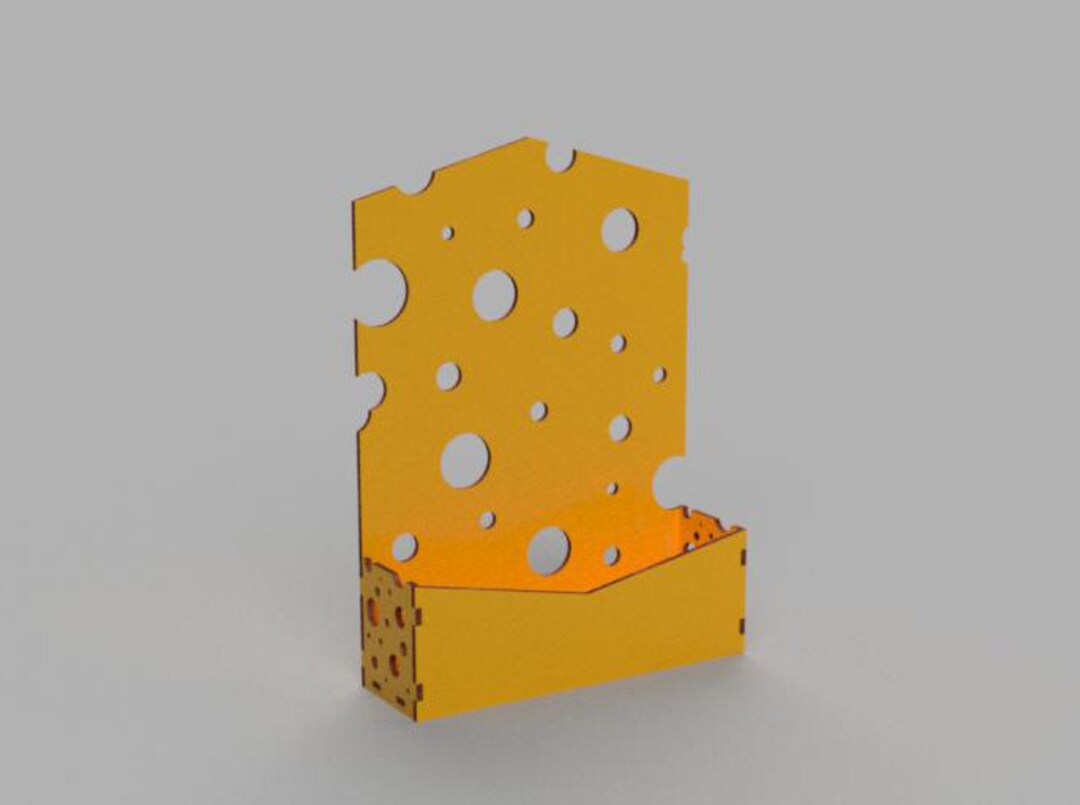 Set of 3 Laser Cut Plan Svg Cheese Box Vector Dxf Cdr Cnc Router Box Ai ...