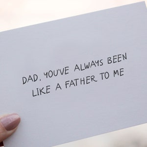Printable Fathers Day Card From Adult Son Daughter Youve Always Been ...