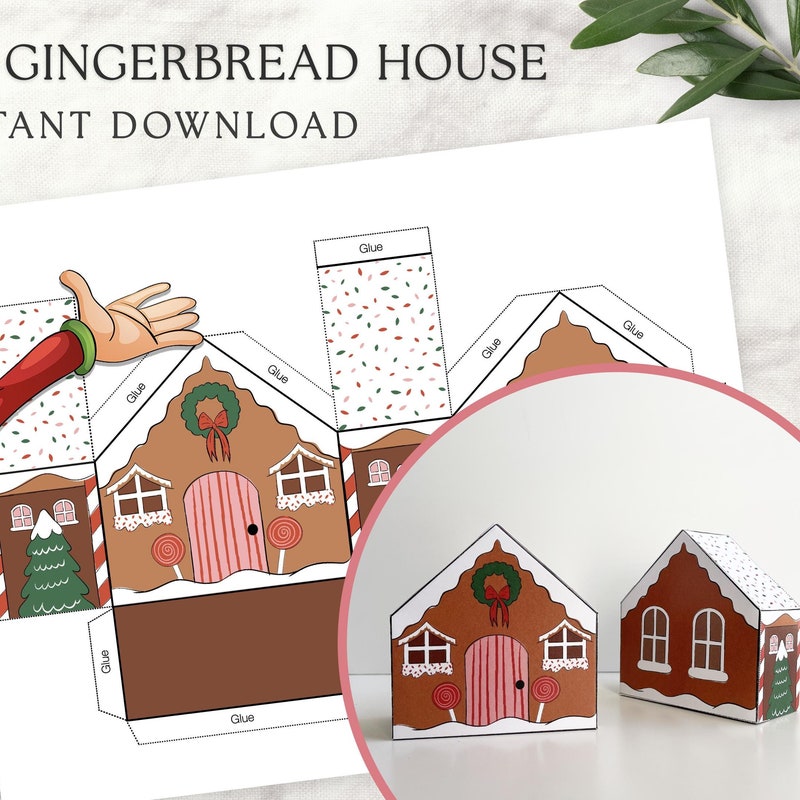 Gingerbread Elf Note - Etsy
