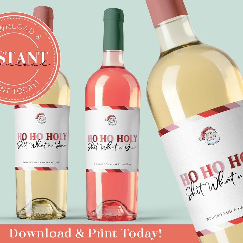 Funny Wine Labels - Etsy