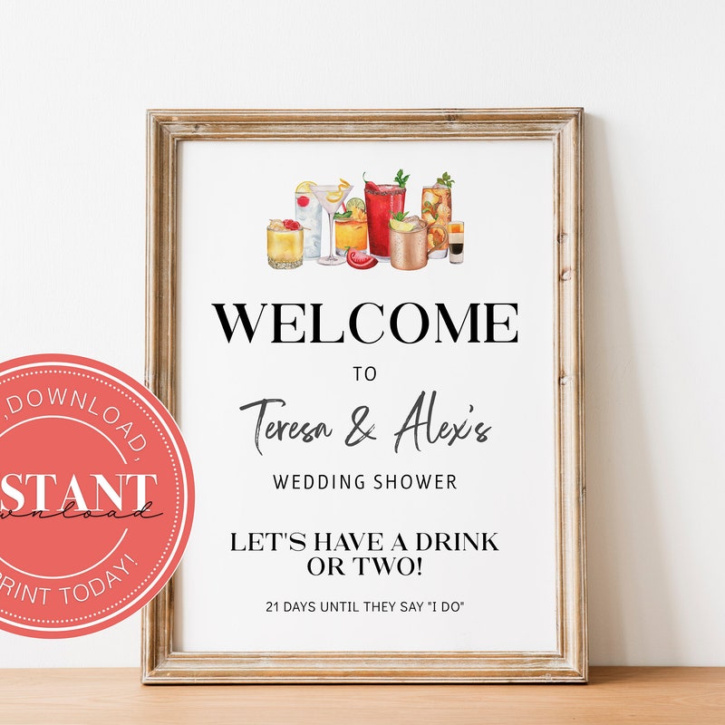 Cocktail Hour Sign - Etsy