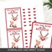 Printable Christmas Elf Game Pin the Nose on the Reindeer Christmas ...