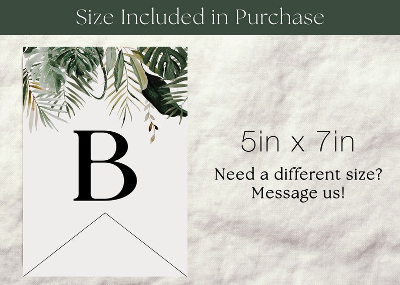 Editable Tropical Banner Bride to Be Tropic Like Its Hot Bachelorette ...