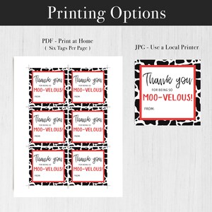 Printable Gift Tag Idea | Printable Teacher Appreciation Square | DIY ...