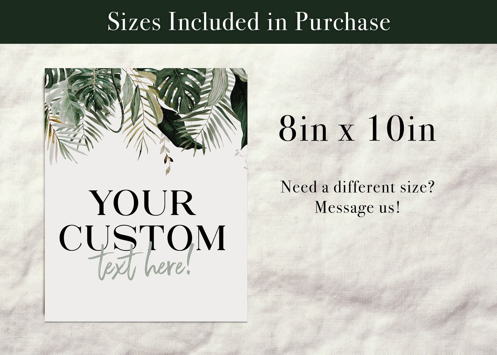 Editable Tropical Bachelorette Table Sign Self Edit Template - Etsy