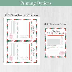 Christmas Elf Returning BUNDLE Printable Letter Daily Elf Notes Santa ...