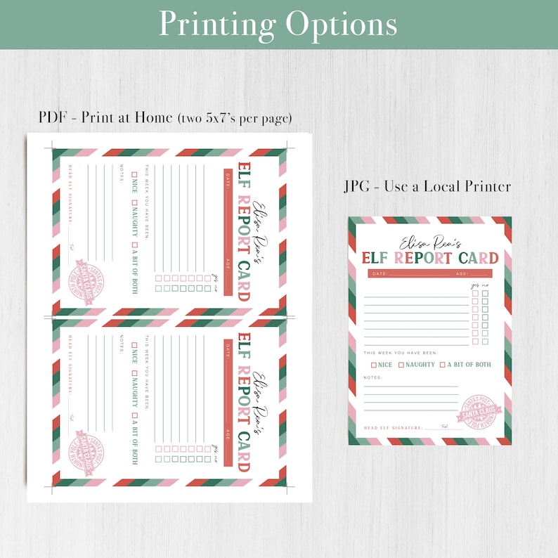 Christmas Elf Returning BUNDLE Printable Letter Daily Elf - Etsy
