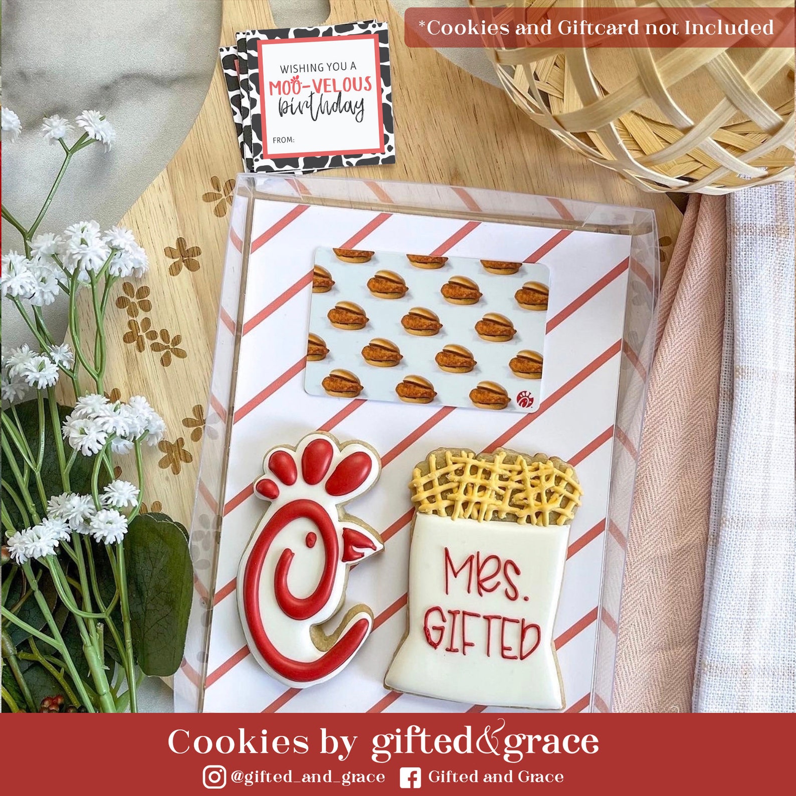 Printable Fast Food Gift Tag Idea | Printable Birthday Square Download ...