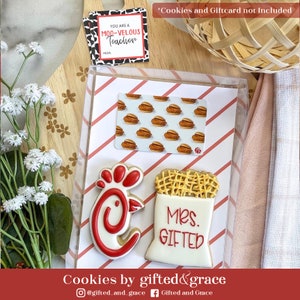 Printable Fast Food You Are a Moo-velous Teacher Gift Tag Idea Chicken ...