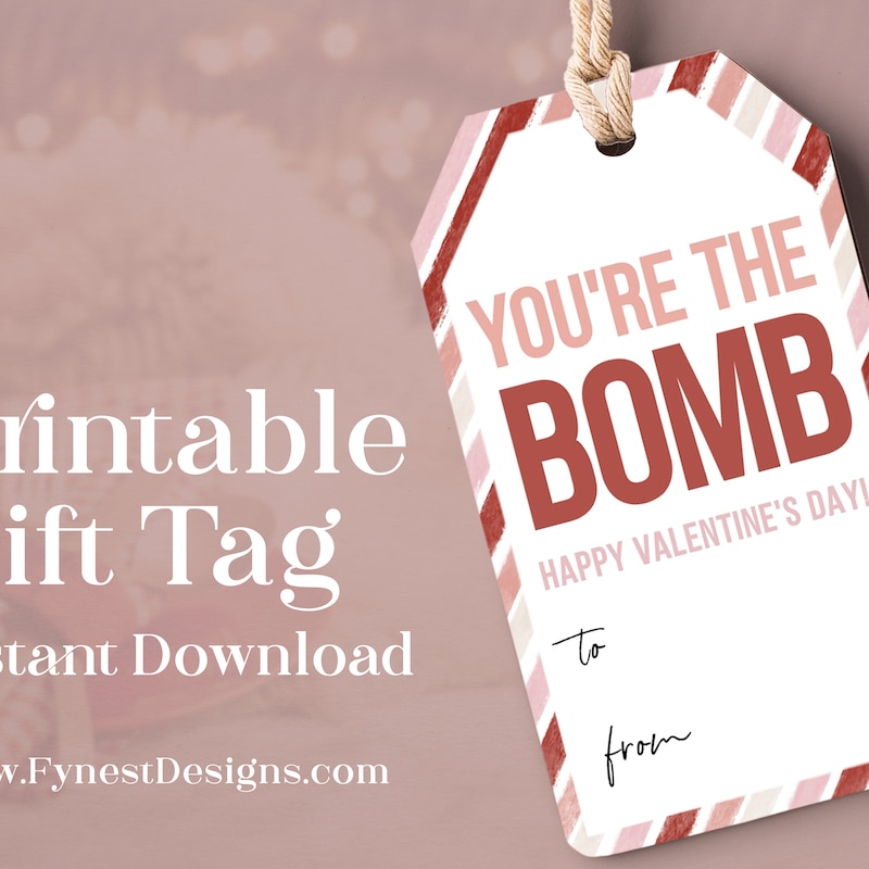 Bath Bomb Tag - Etsy