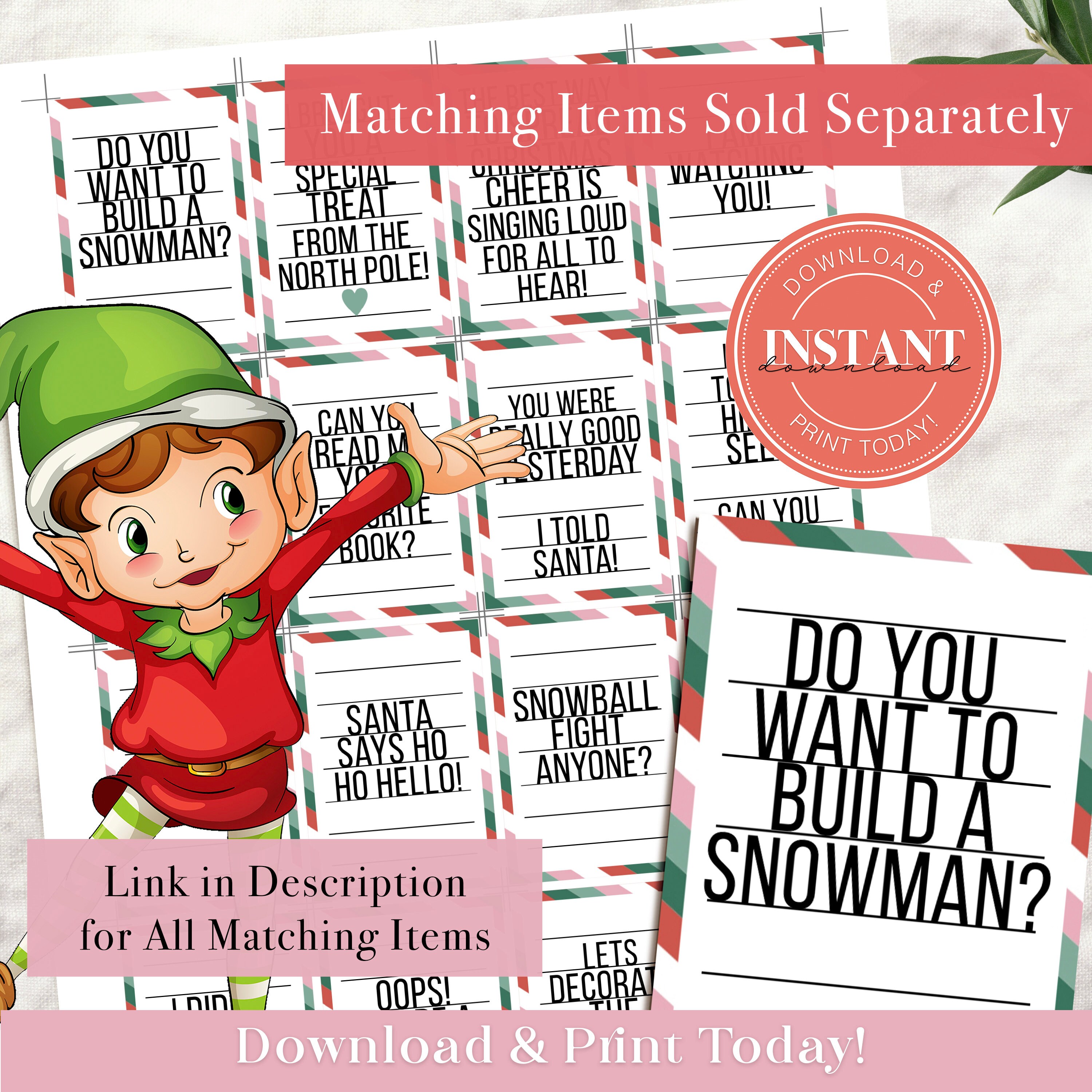 Editable Elf Report Card Santa Approved Elf Report Instant - Etsy