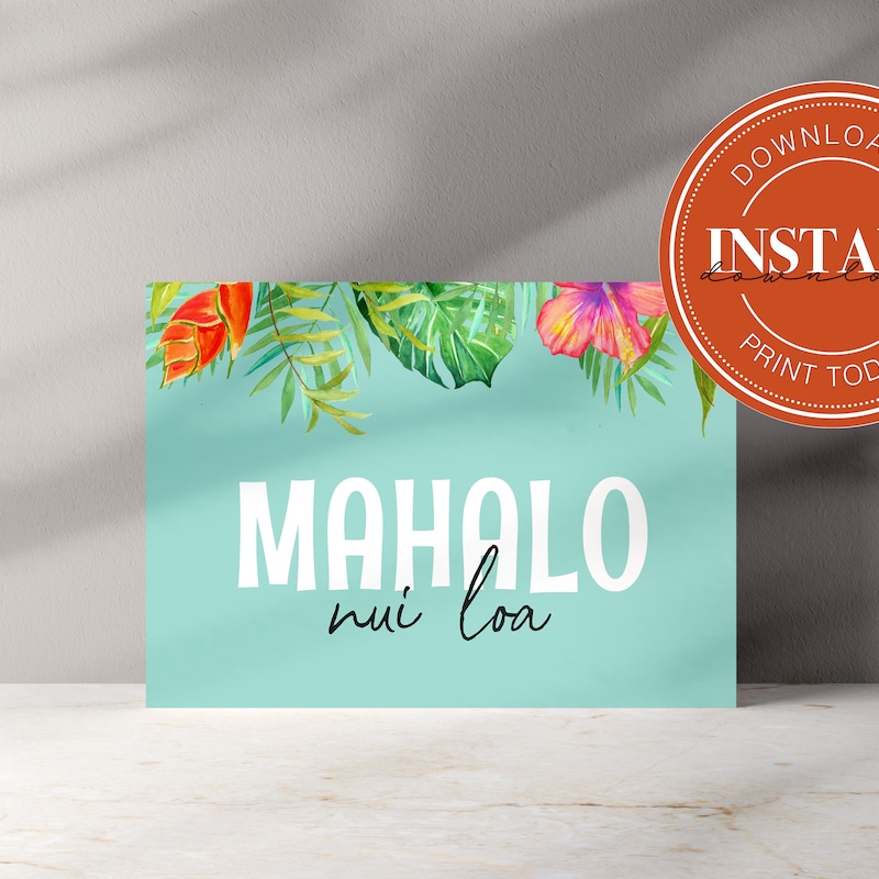 Mahalo Cards Hawaii - Etsy
