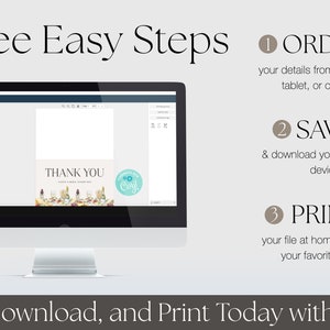 Printable Thank You Card Template Sips & Dips Charcuterie Label Wine ...