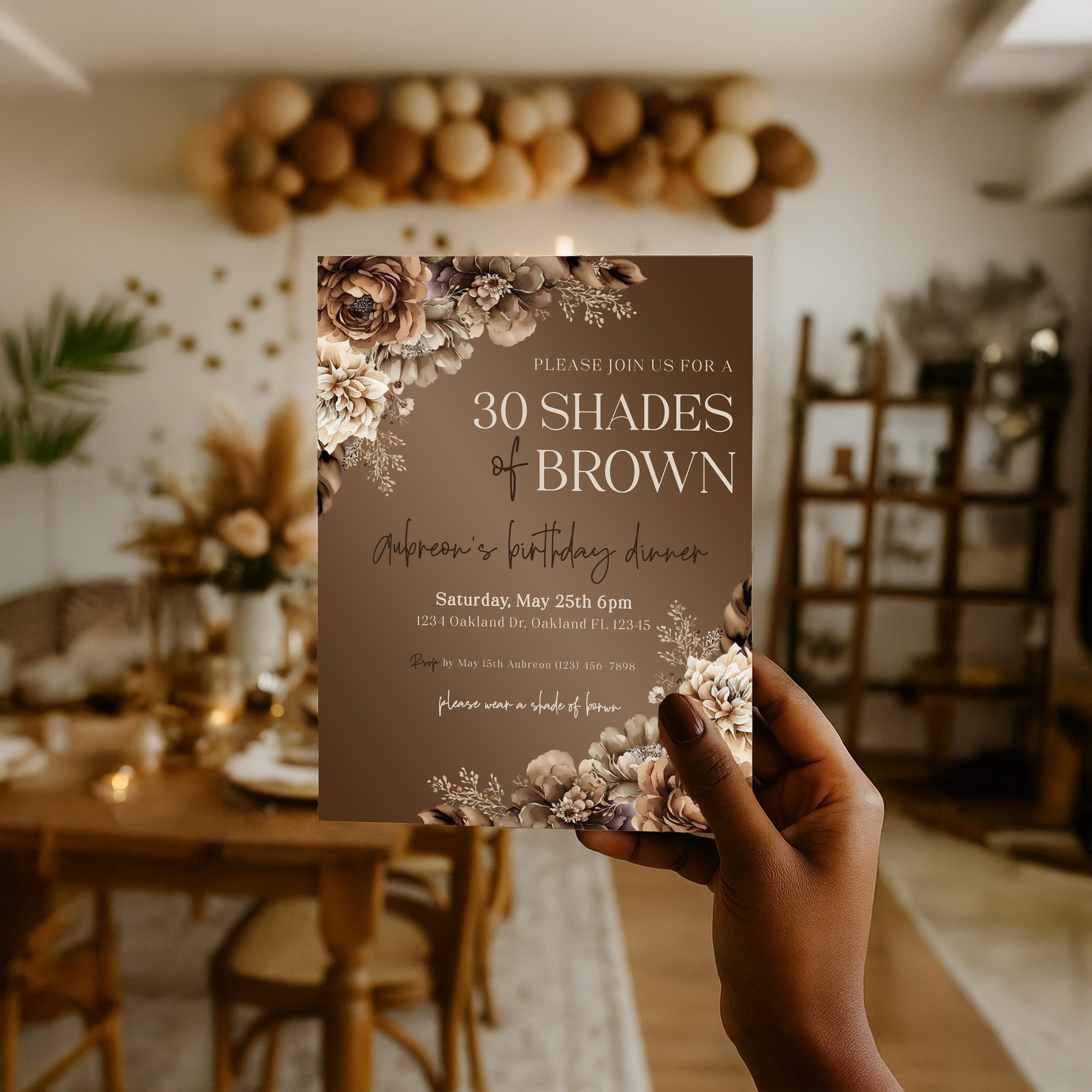 Shades of brown wedding 60 photos - Astyledwedding.com