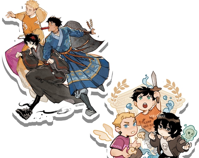 Inspired by Percy Jackson Decal Stickers | Heroes of Olympus Car Decal ...
