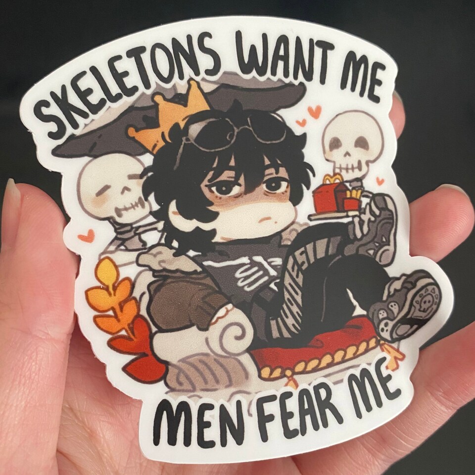 Percy Jackson - Nico Di Angelo Skeleton Sticker Designed & Sold By ...