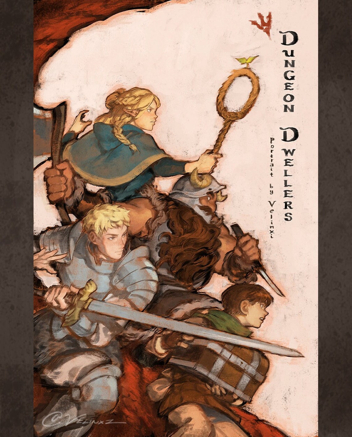 Dungeon Meshi Art Print - Etsy