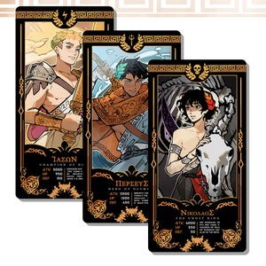 Percy Jackson - Mythomagic Cards and Charms - Etsy