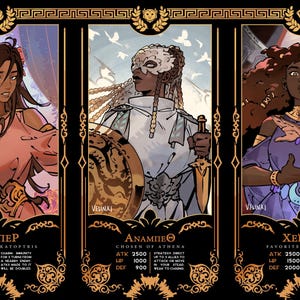 Percy Jackson - Mythomagic Cards and Charms - Etsy