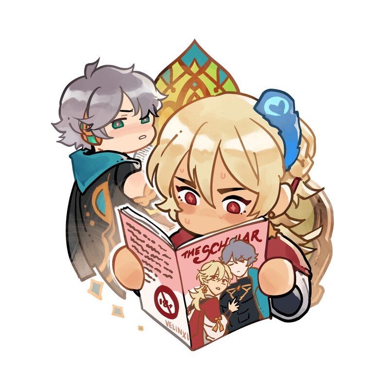 Genshin Impact - Haikaveh Kaveh and Alhaitham Sticker - Etsy