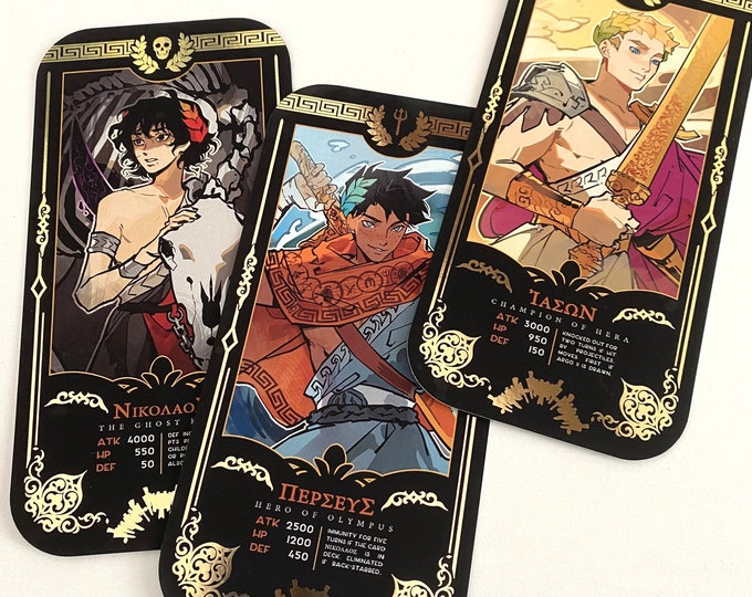 Percy Jackson - Mythomagic Cards and Charms - Etsy