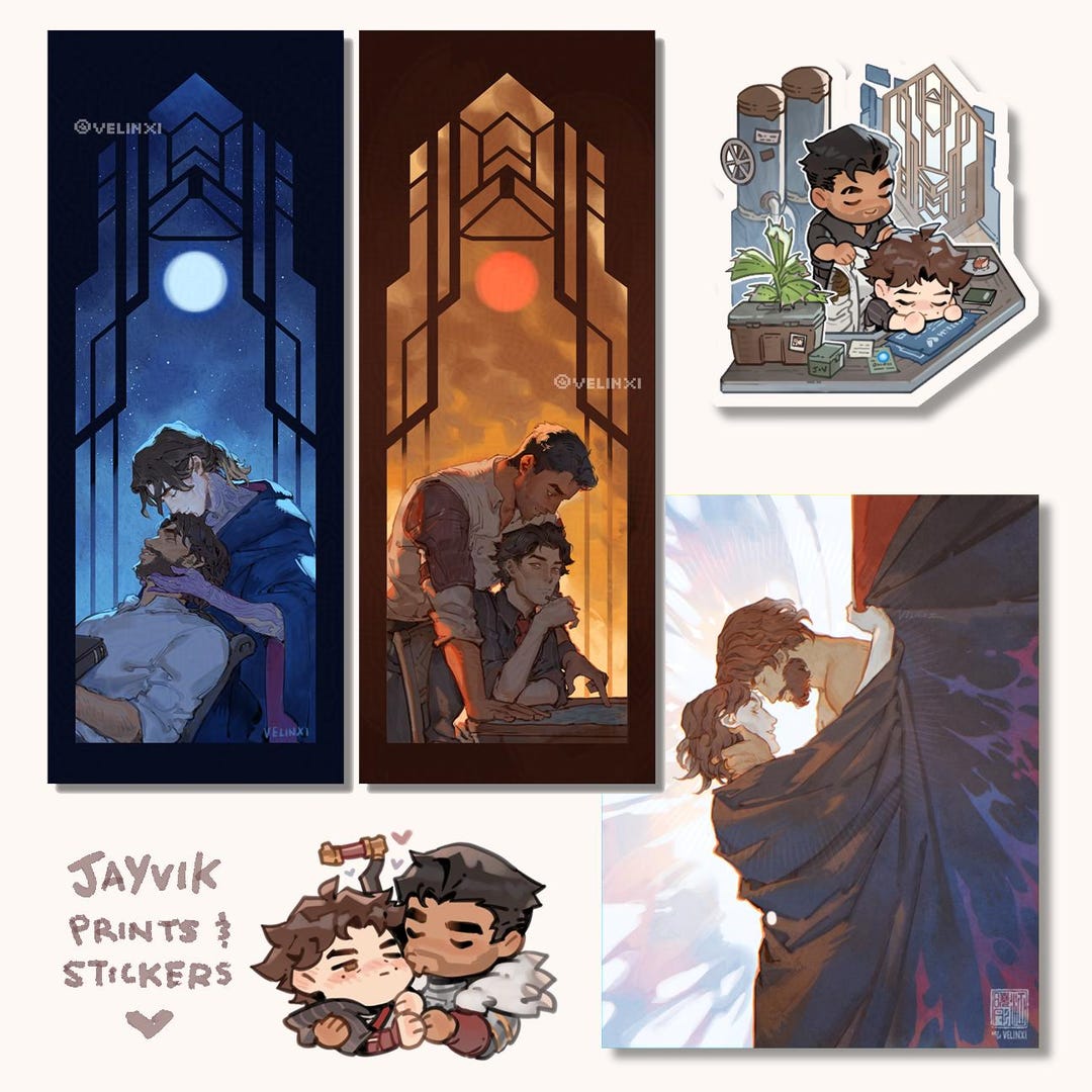 Arcane- Jayvik Postcard and Sticker - Etsy