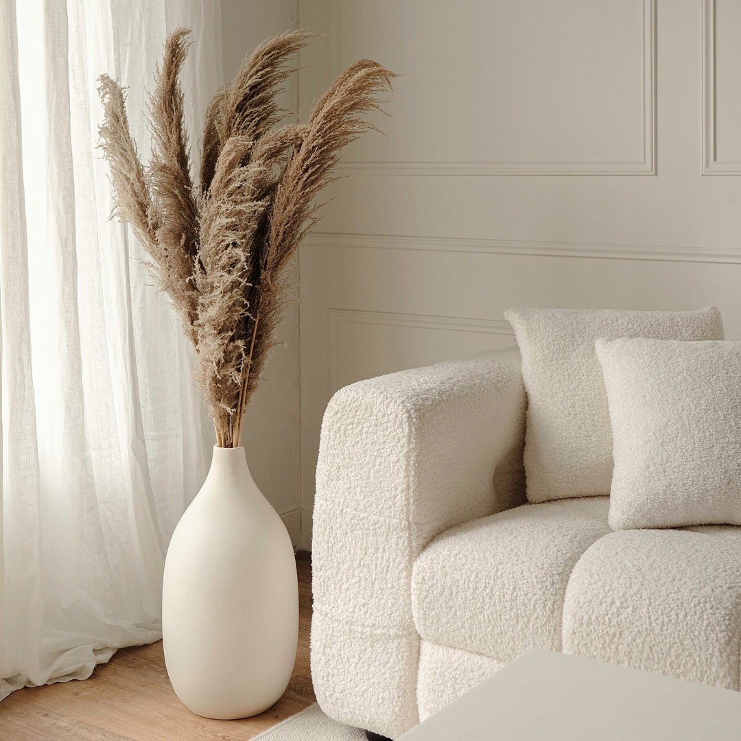 Tall Bohemian Pampas Vase - Etsy