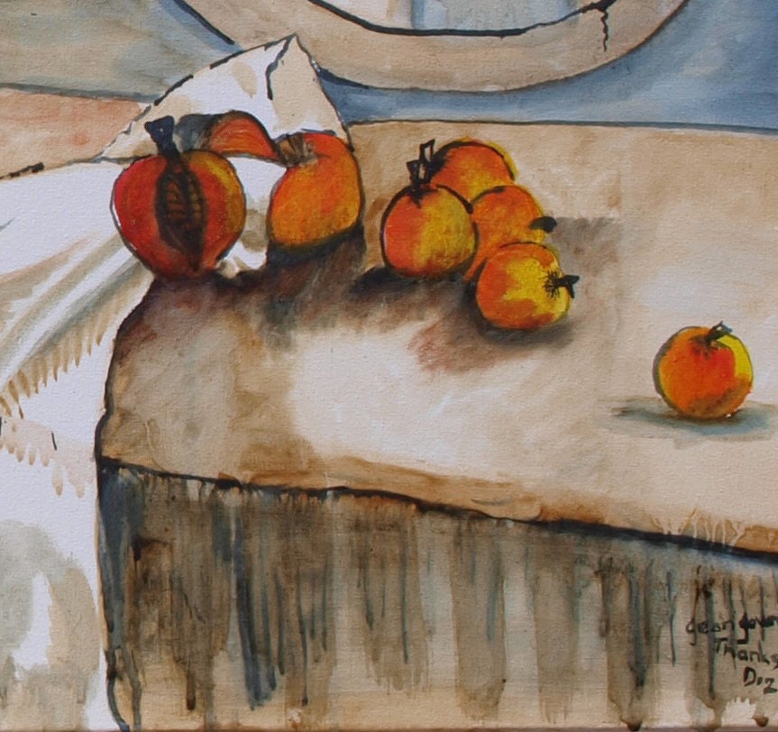 Arte Original Vegemite & Drawing Ink - Etsy España