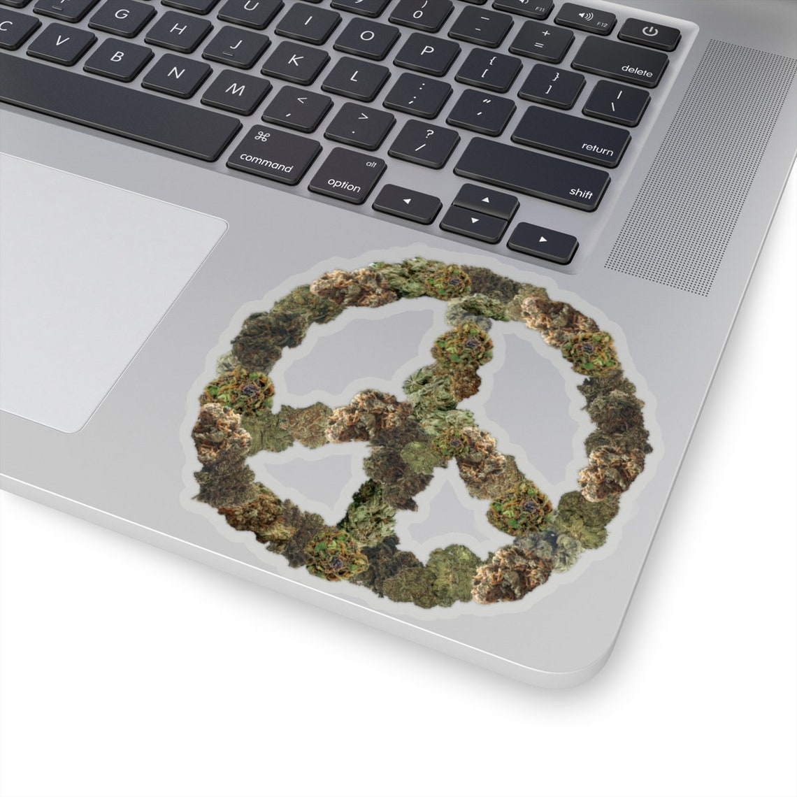 420 Cannabis Peace Sign Marijuana Sticker Decal | Etsy