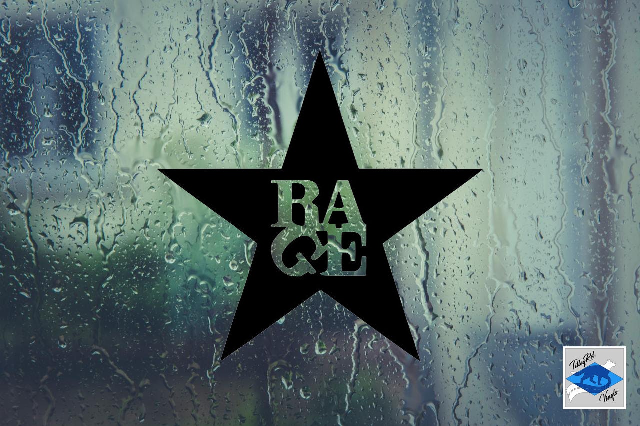 Rage Against the Machine Star Vinyl Decal Car Decal Yeti | Etsy