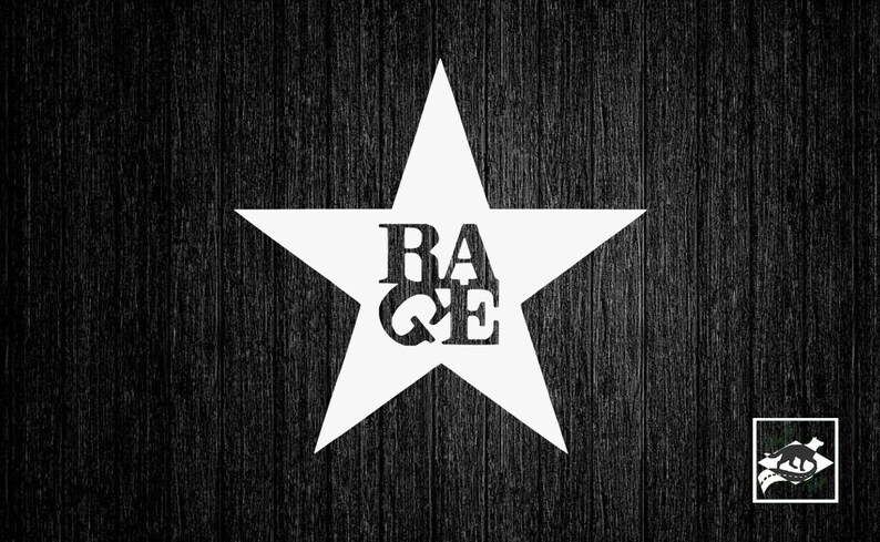 Rage Against the Machine Star Vinyl Decal Car Decal Yeti - Etsy France